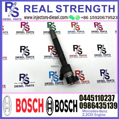 China Diesel Fuel Common Rail Injector 0445110237 0986435139 0445110238 A6460700787 For Mercedes-Benz 2.2CDI Engine for sale