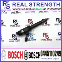 China BOSCH injection 0445110249	0986435178 Diesel Fuel Common Rail Injector 0445110249	0986435178 WE0112H50A For Mazda Engine for sale