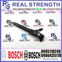 China BOSCH injection 0445110249 Diesel Fuel Common Rail Injector 0986435178 WE01-12-H50A WE0112H50A For Mazda Engine for sale