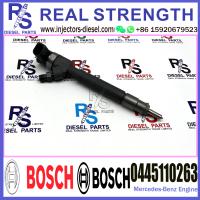 China Diesel Fuel Common Rail Injector 0445110263 0986435115 0445110264 0986435116 For Mercedes-Benz CDi Engine for sale
