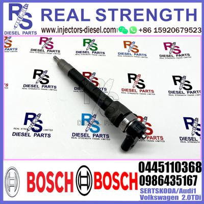 China Original New Diesel Fuel Injector 0445110368 0986435167 For SERT/SKODA/Audi1/Volkswagen 2.0TDI Engine for sale