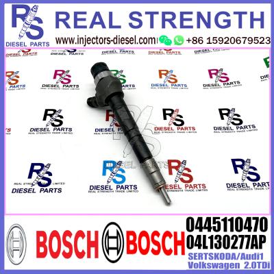 China Common Rail Fuel Diesel Injector 0445110470 04L130277AP/BB for SERT/SKODA/Audi/Volkswagen 2.0TDI/1.6TDi Engine for sale