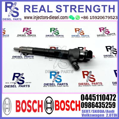 China Common Rail Fuel Diesel Injector 0445110472 0986435259 for SERT/SKODA/Audi/Volkswagen 2.0TDI/1.6TDi Engine for sale