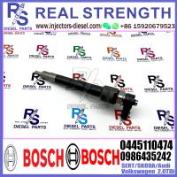 China Common Rail Fuel Diesel Injector 0445110472 0445110474 0986435242 for SERT/SKODA/Audi/Volkswagen 2.0TDI Engine for sale