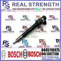 China Common Rail Fuel Diesel Injector 0445110475 04L130277AK/E 0445110474 for SERT/SKODA/Audi/Volkswagen 2.0TDI Engine for sale