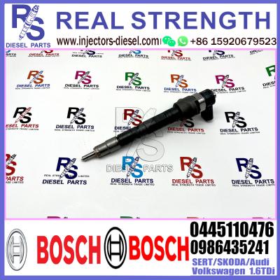 China Common Rail Fuel Diesel Injector 0445110476 0986435241 04L130277G for SERT/SKODA/Audi/Volkswagen 1.6TDI Engine for sale