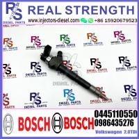 China BOSCH Common Rail Fuel Injector 0445110550 0986435276 03L130277P For Volkswagen 2.0TDi Engine for sale