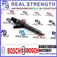 China BOSCH Common Rail Fuel Injector 0445110558 04123831 For Deutz KHD Engine for sale