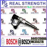 China Diesel Common Rail Fuel Injector ME355278 0445120006 For Mitsubishi Fuso 6M70 for sale
