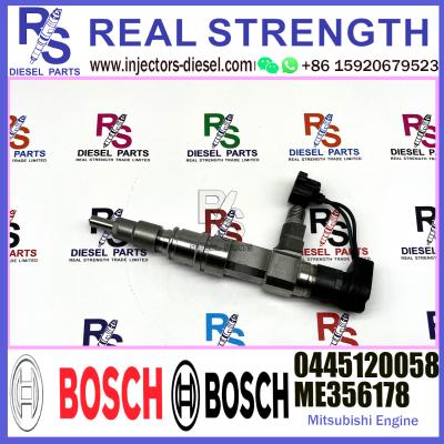 China Diesel Common Rail Fuel Injector 0445120058 ME356178 For Mitsubishi Fuso Engine for sale