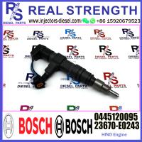 China Diesel Common Rail Fuel Injector 0445120095 23670-E0243 For HINO Engine for sale
