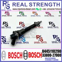 China Diesel Fuel Injector 0445110290 33800-27900 33800-27000 33800-21900 33800-279002Y/Z/X For KIA/HYUNDAI 2.0CRDi engine for sale