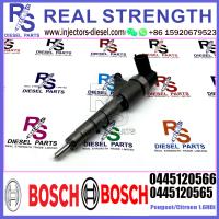 China Original New Common Rail Fuel Diesel Injector 0445120566 0445120565 For peugeot/citroen 1.6HDi engine for sale