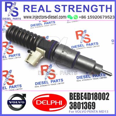 China High Quality 4 pin Diesel Fuel Injector 3801369 Common Rail Injector BEBE4D18002 For V-O-L-V Truck PENTA MD13 for sale
