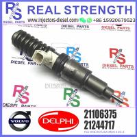 China 4 PINS Fuel Common Rail Injector 21106375 for V-O-L-V MD13 US07 with 10 MM BORE L280TBE for sale