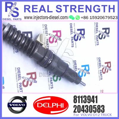 China 20430583 8113941 3803637 21582096 Diesel Fuel Injector apply for Volv-o FH12 FM12 Engine for sale