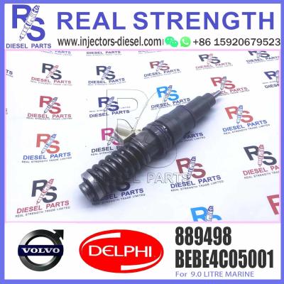 China 2 PINS diesel injector BEBE4C05001 BEBE4C05002 889498 for VOVLO 9.0 LITRE MARINE with 9.5 MM BORE L235PBC for sale