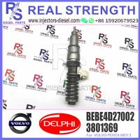 China Diesel Fuel Injector 3801369 4 Pins Common Rail Fuel Injection Nozzle BEBE4D18002 BEBE4D27002 For V-O-L-V PENTA MD13 for sale