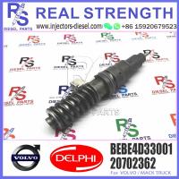 China Diesel Electronic Unit Fuel injector 20702362 BEBE4D09001 BEBE4D33001 for V-O-L-V  MD11 3504 for sale