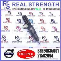 China High Performance Diesel Engine Parts 21582094 Electronic Unit Common Rail Fuel Injector BEBE4D35001 For Diesel Engine for sale