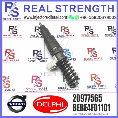 China Diesel Fuel Common Rail Injector 21244717 BEBE4F01102 20977565 For E3.3 E3.4 E3.5 for sale