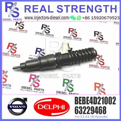 China 63229468 33800-84840 BEBE4D21002 Diesel Fuel Injector For HYUNDAI L engine for sale