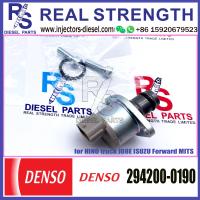 China DENSO Suction Control Valve 294200-0190 Applicable to HINO truck J08E ISUZU Forward MITS for sale