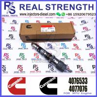 China diesel common rail fuel injector 4326780 4088416 4076533 for cummins engine QSK60 for sale