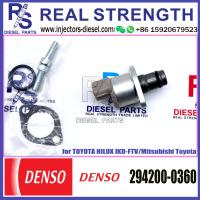 China DENSO Suction Control Valve 294200-0360 Applicable to Mitsubishi/Toyota HILUX IKD-FTV for sale