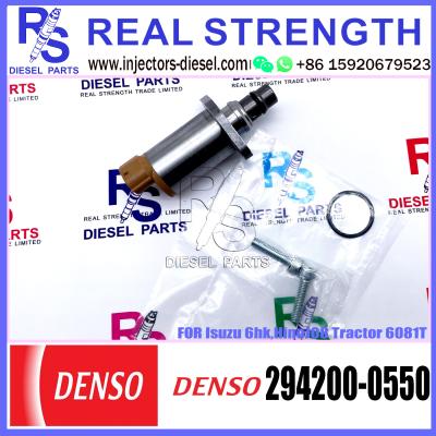China DENSO Suction Control Valve 294200-0550 Applicable to Isuzu 6hk,HinoJO8 Tractor 6081T for sale