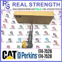 China Excavator Accessories Diesel Engine Fuel Injector Motor Parts 1747526 174-7526 For Caterpillar CAT 3412E 651E 657 for sale