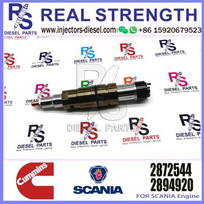 China Diesel Common rail  fuel injector  2872405  2872544   2894920	2897320  for SCANIA Excavator  DC09 DC13 DC16 for sale