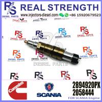 China Diesel Common rail  fuel injector   2894920PX	2058444  2482244	2031386  for SCANIA Excavator  DC09 DC13 DC16 for sale