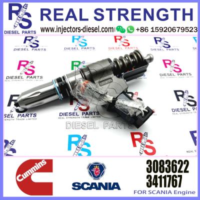 China Common rail injector fuel injecto 3083622 3411767 3618300 3411767 3083846 3411759 3411764 for N14 Excavator for sale