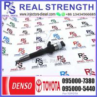 China Common Rail diesel fuel Injector 23670-30240 095000-7380 for Diesel engine for sale