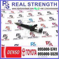 China High quality diesel common rail injector 23670-30120 095000-5891 095000-5741 for sale