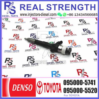 China High quality diesel common rail injector 23670-30120 095000-5891 095000-5741 for sale