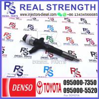 China Diesel Fuel Injector Nozzle Assy 0950007350 095000-7350 for Toyota Land Cruiser 1KD-FTV Prado D4D J120 23670-30080 23670 for sale