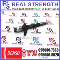 China Den-so Original Common Rail Fuel Injector 095000-6870 095000-7360 For TOYO-TA 1KD-FTV 236770-39155 for sale