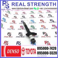China High Quality Fuel Injector Nozzle 23670-30250 Common Rail Injector Assy 095000-7420 For TOY0TA for sale