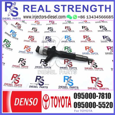 China Diesel fuel Common Rail Injector Assembly 23670-30120 095000-7810 For Toyota Dyna for sale