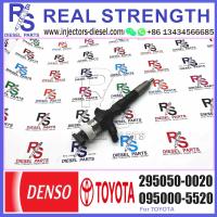 China Diesel Fuel Common Rail Injector 295050-0020 For Toyota 1KD 2KD 23670-30190 23670-0020 for sale