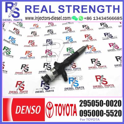 China Diesel Fuel Common Rail Injector 295050-0020 For Toyota 1KD 2KD 23670-30190 23670-0020 for sale
