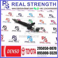 China High Quality Diesel Fuel Injector Common Rail Injector 2367030380 2950500070 for TOYOTA engine 23670-30380 295050-0070 for sale