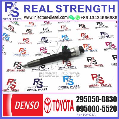 China New Diesel Fuel Injector 295050-0830 For Toyota Dyna 1KD-FTV 23670-39395 23670-30390 for sale