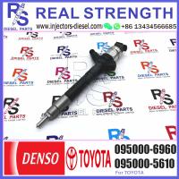 China injector nozzle 23670-0R030 23670-09240 injector for Toyota 1AD-FTV common rail injector 095000-6410 095000-6960 for sale