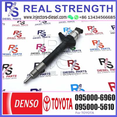 China injector nozzle 23670-0R030 23670-09240 injector for Toyota 1AD-FTV common rail injector 095000-6410 095000-6960 for sale