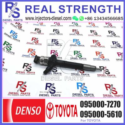 China Diesel Common Rail Fuel Injector 095000-7640 095000-7630 095000-7280 095000-7270 for TOYO-TA 23670-0R170 23670-09290 for sale
