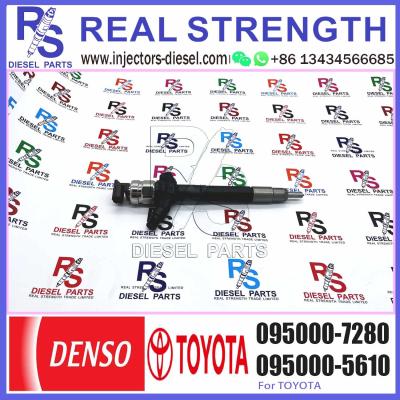 China Diesel Common Rail Fuel Injector 095000-7640 095000-7630 095000-7280 095000-7270 for TOYO-TA 23670-0R170 23670-09290 for sale