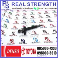 China High quality diesel common rail injector 23670-0R180 095000-7690 23670-0R050 095000-7330 for sale